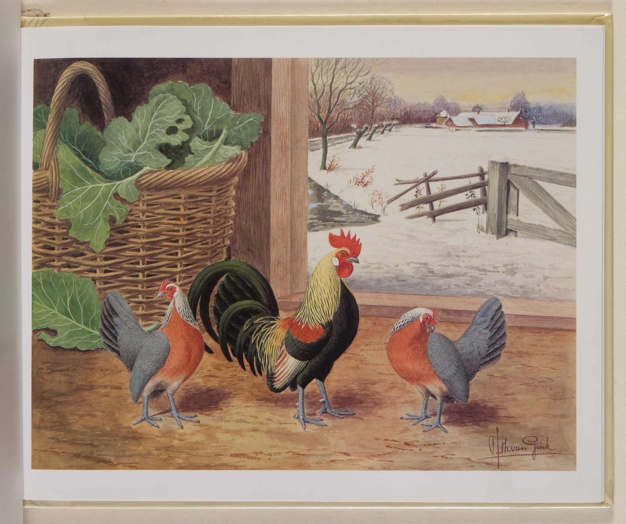 Farm animals: chicken, cows and horses – Exhibitions@WURLibrary